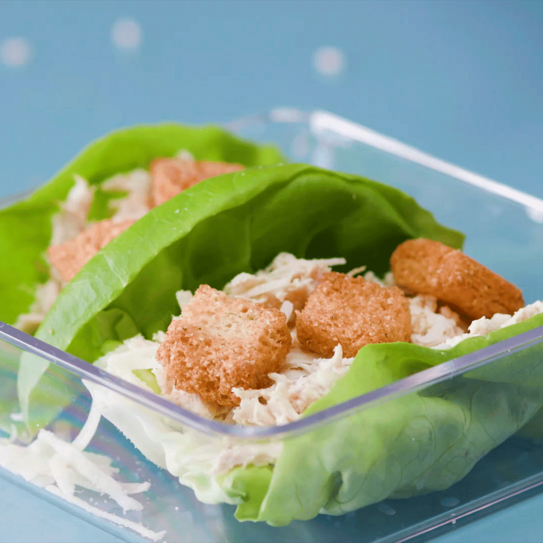 Chicken Caesar Lettuce Wraps | Tastemade
