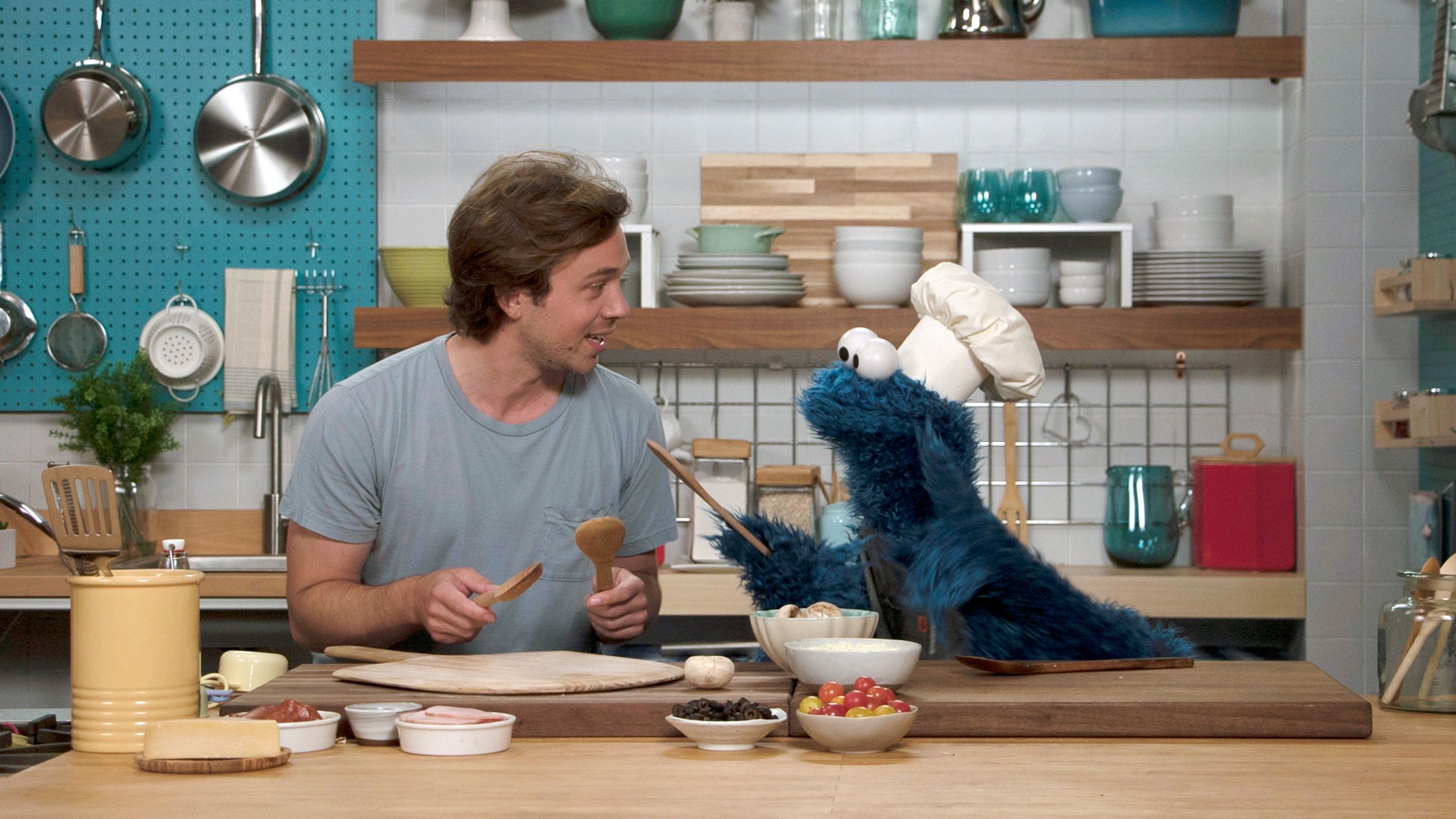 Homemade Pizza with Mushrooms & Olives | Tastemade