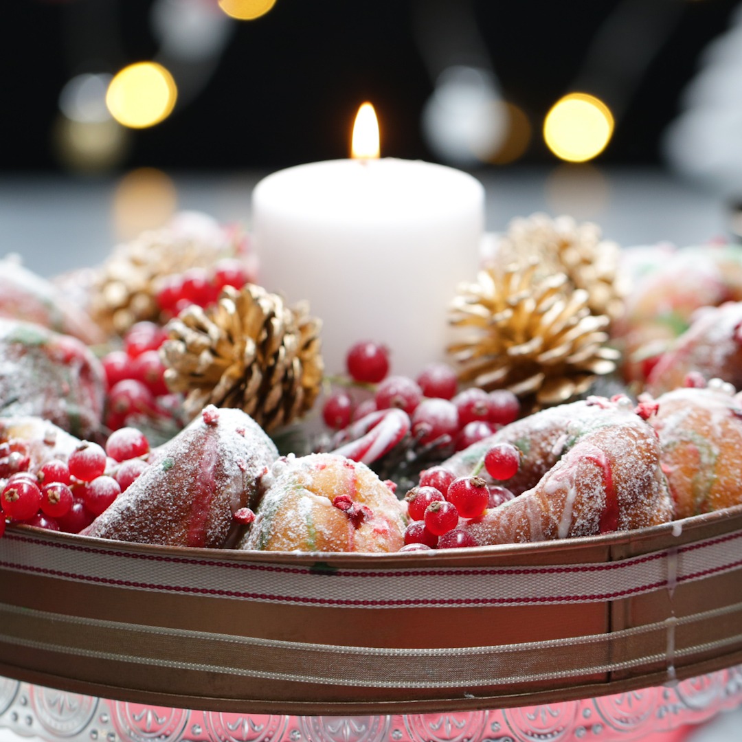 Donut Wreath | Tastemade