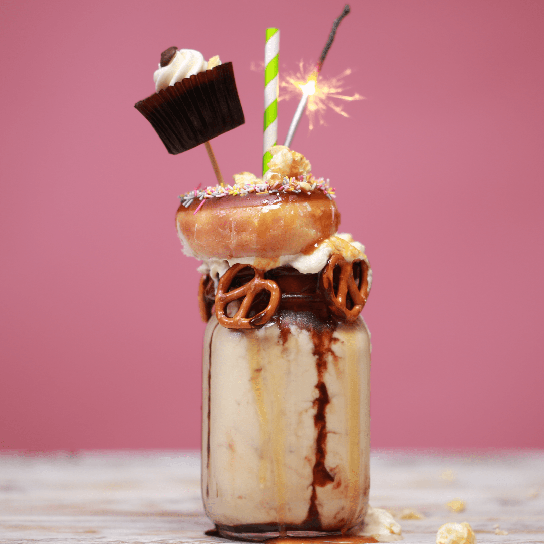 Chocolate Caramel Freakshake | Tastemade