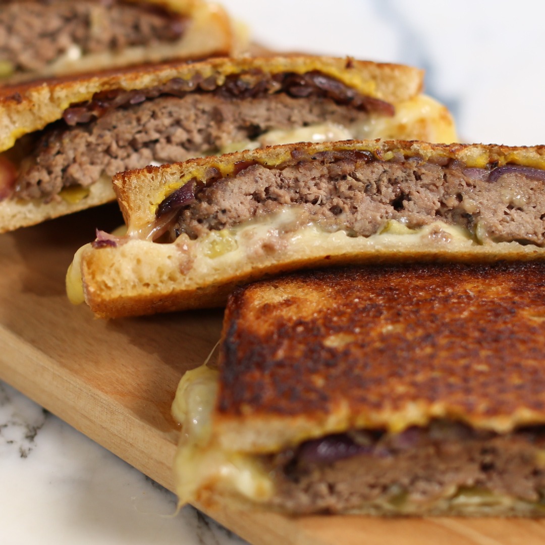 Cheeseburger Grilled Cheese | Tastemade