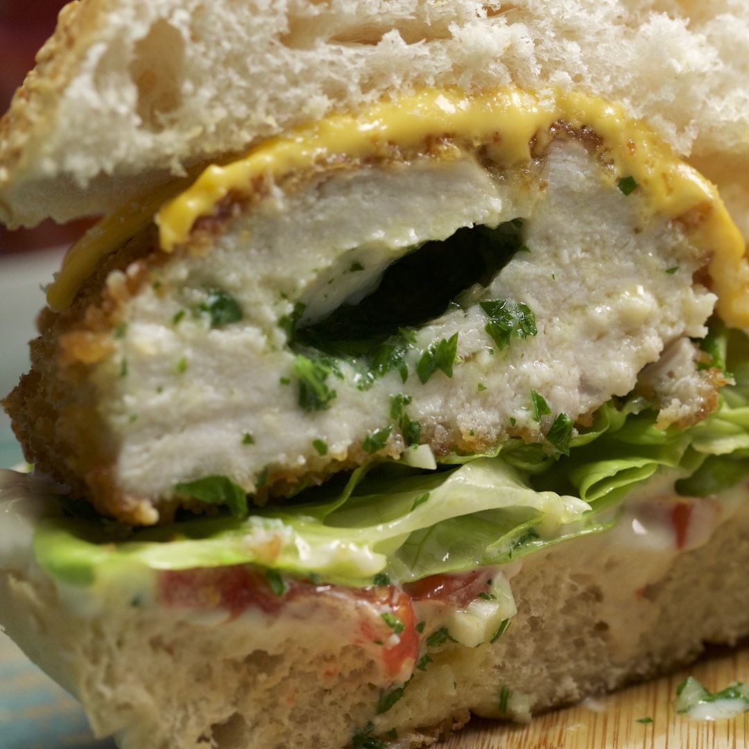 Chicken Kiev Burger | Tastemade