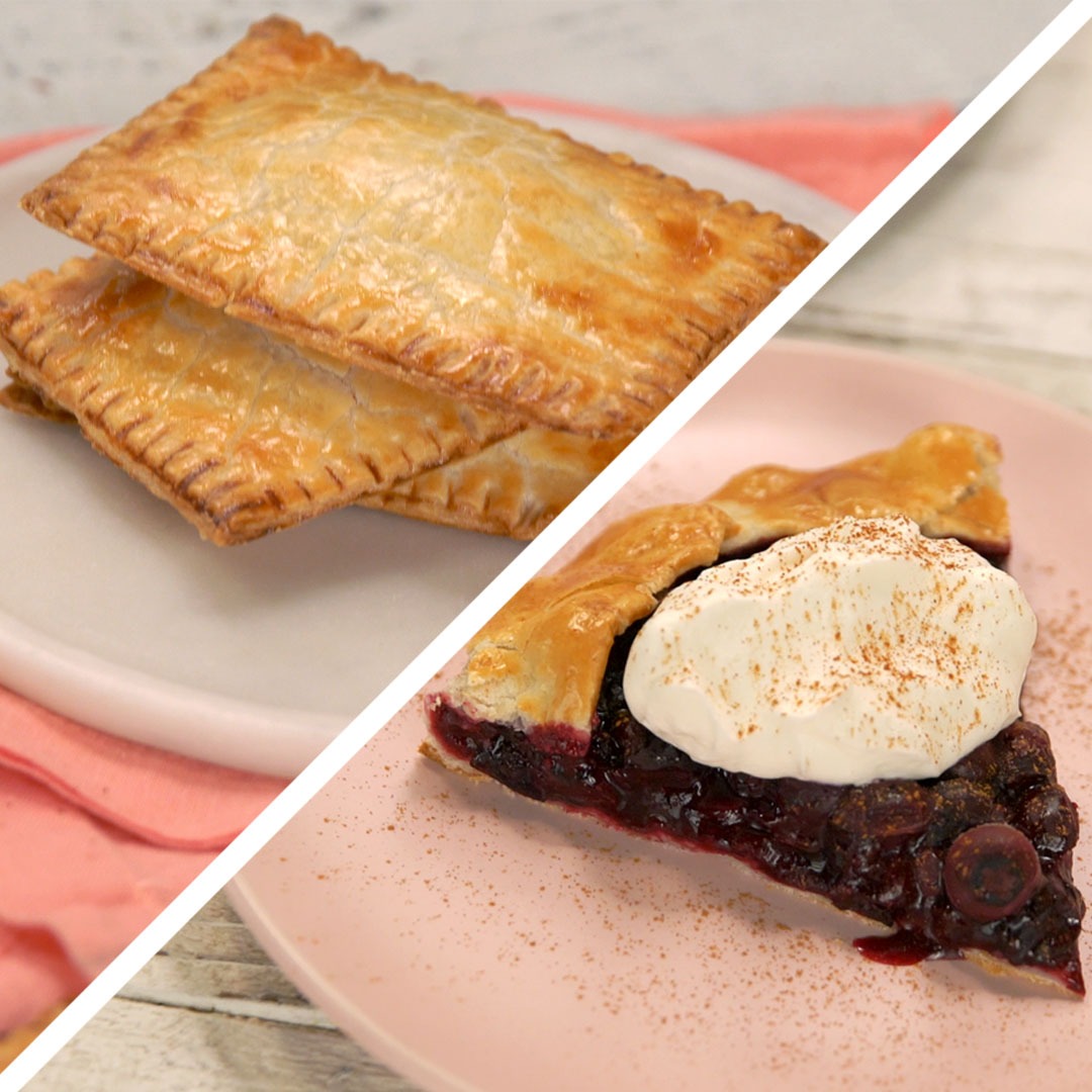 Blueberry Galette and Ricotta, Onion, Squash, Thyme Hand Pies | Tastemade