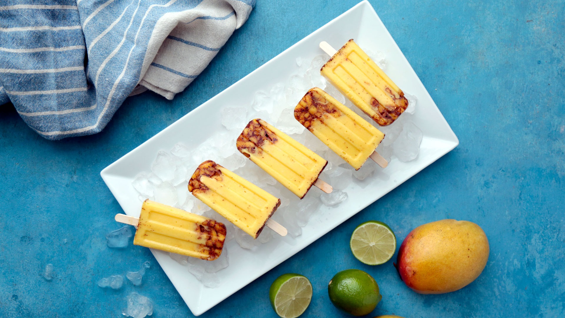 Mango Lime Chili Popsicles | Tastemade