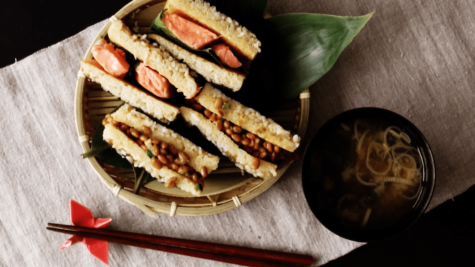 Japanese Breakfast Rice Sandwiches | Tastemade