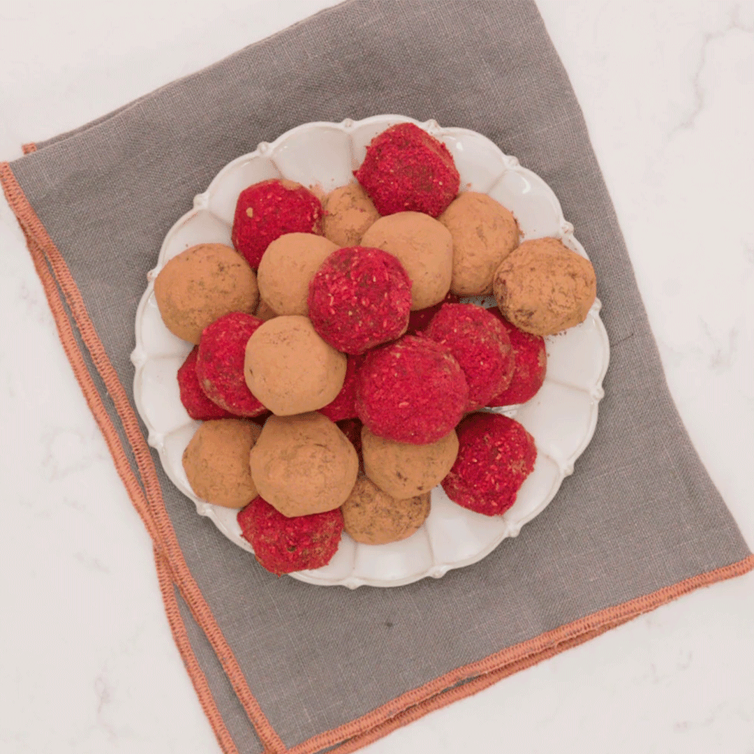 Dark Chocolate Raspberry Truffles | Tastemade