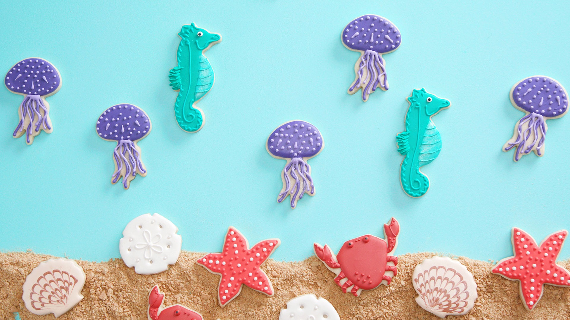 Sea Creature Sugar Cookies | Tastemade