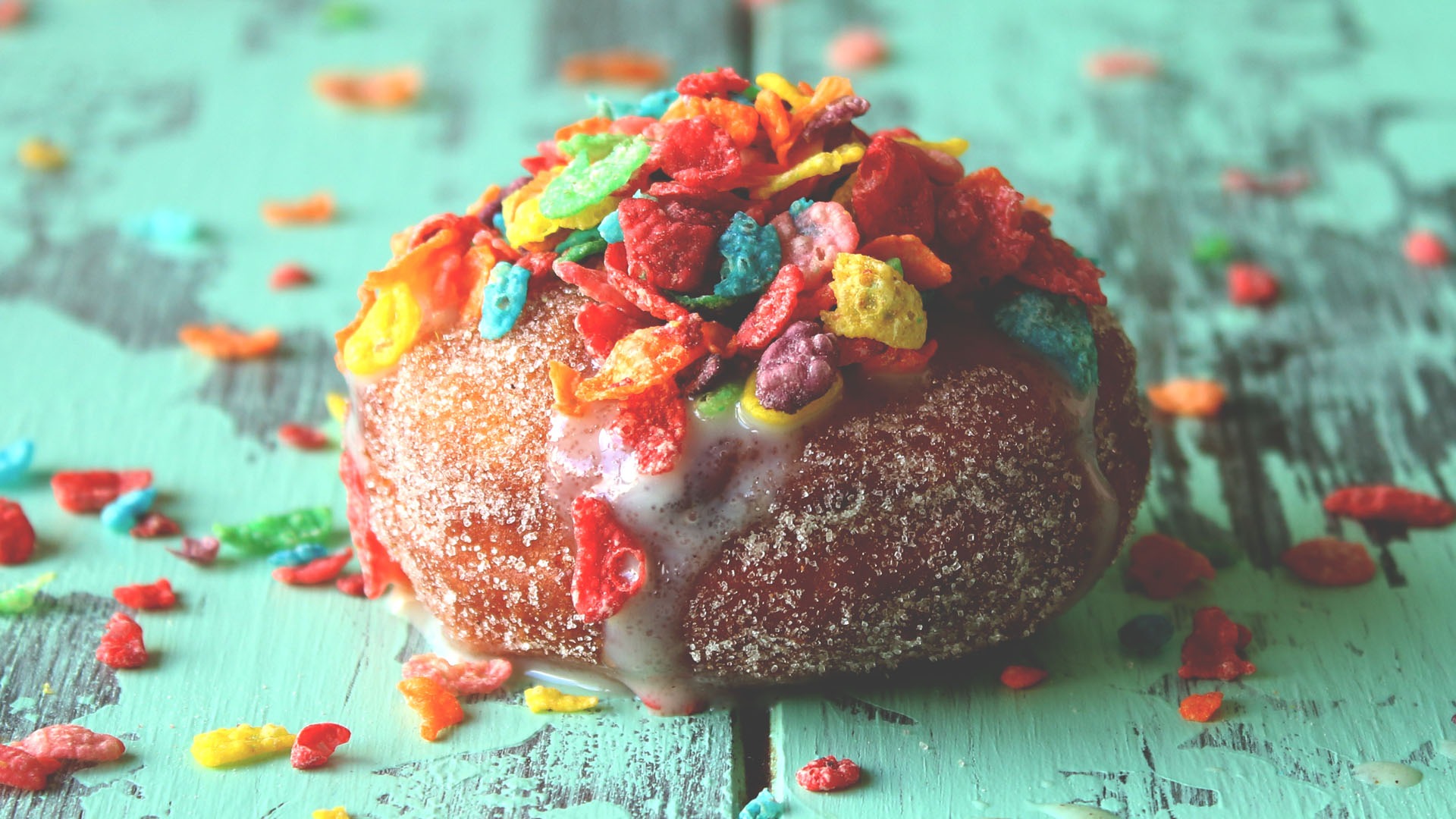 Fruity Pebble Donuts | Tastemade
