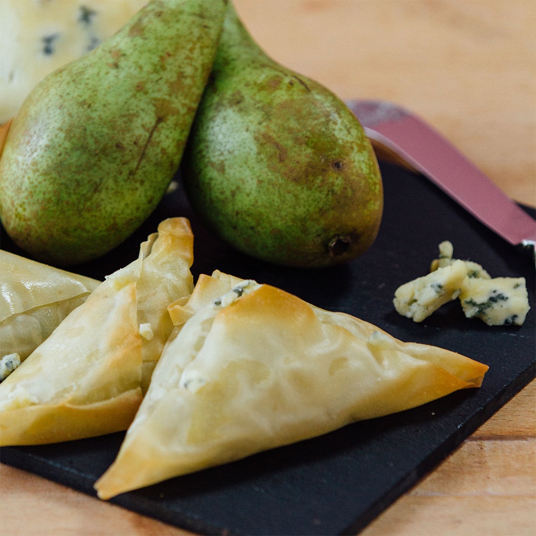 Pear & Stilton Filo Parcels | Tastemade