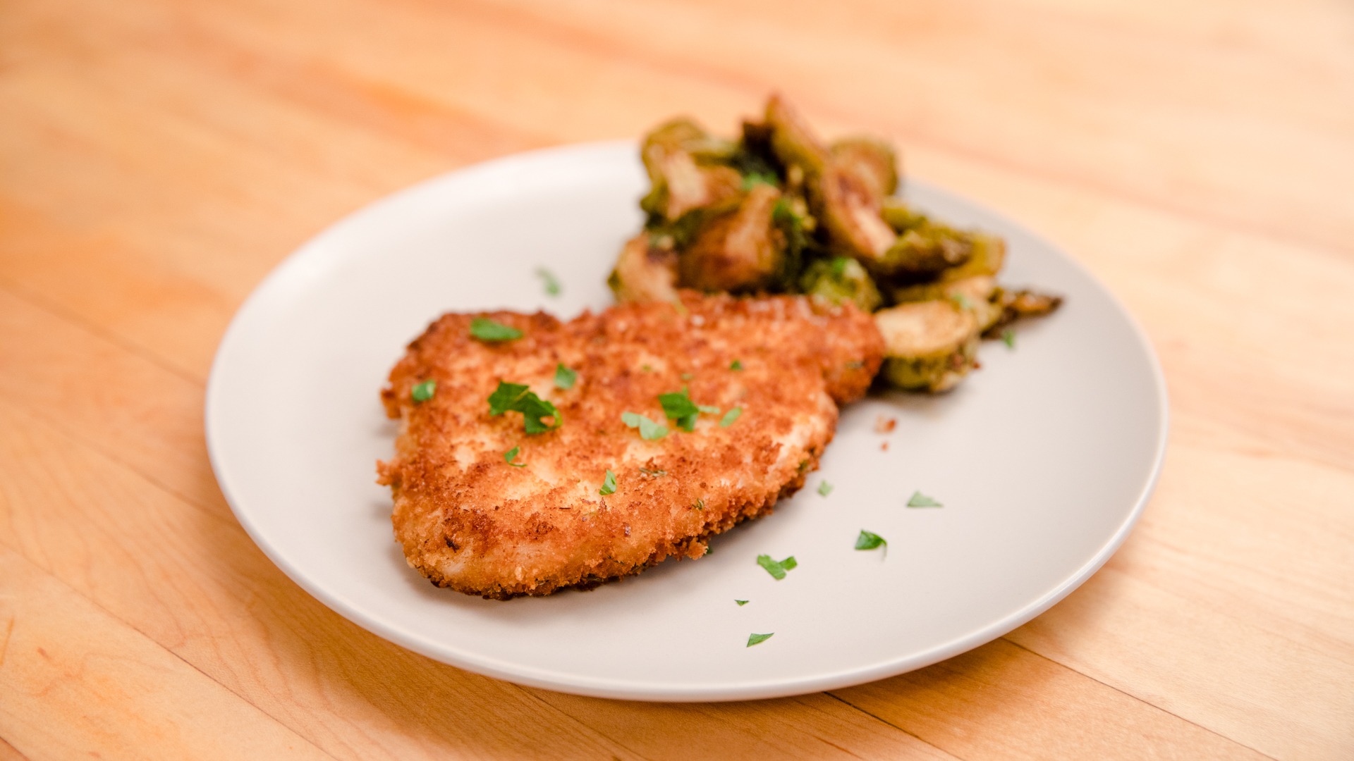 Crispy Pork + Brussels Sprouts | Tastemade