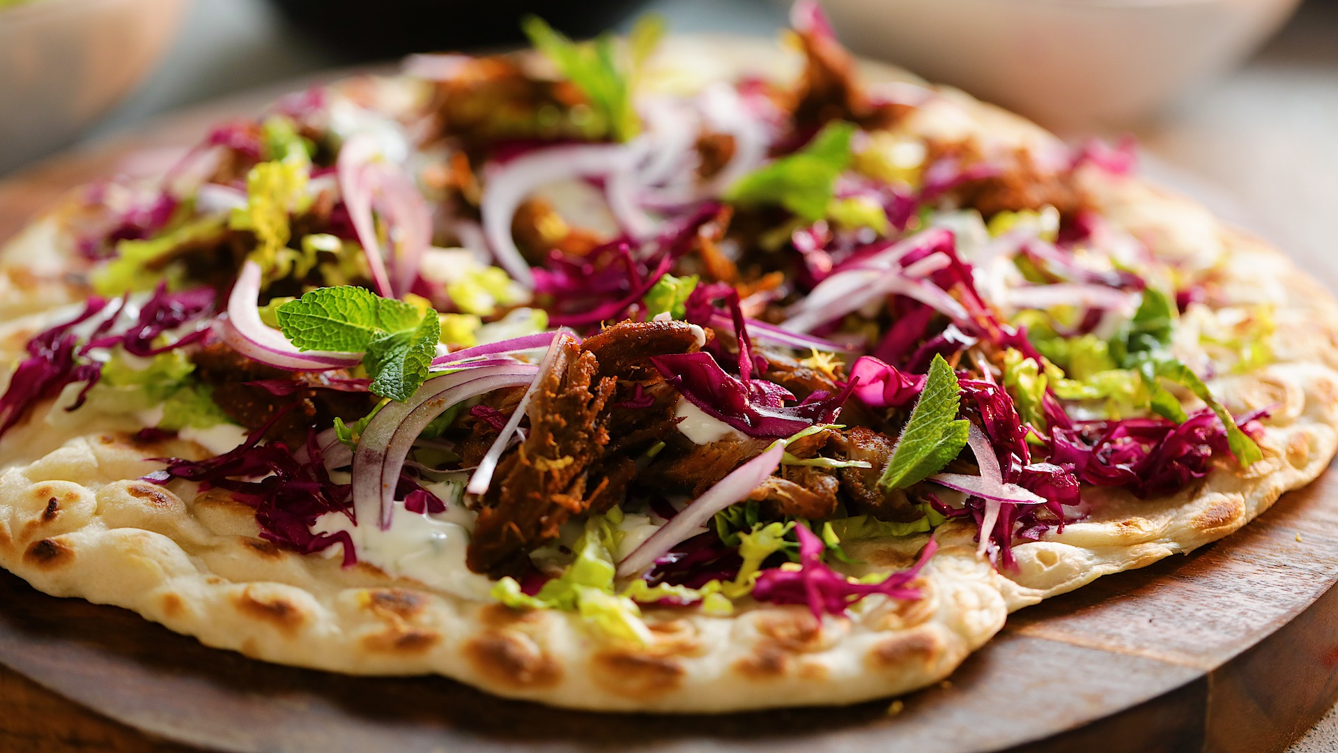 Lamb Flatbreads | Tastemade