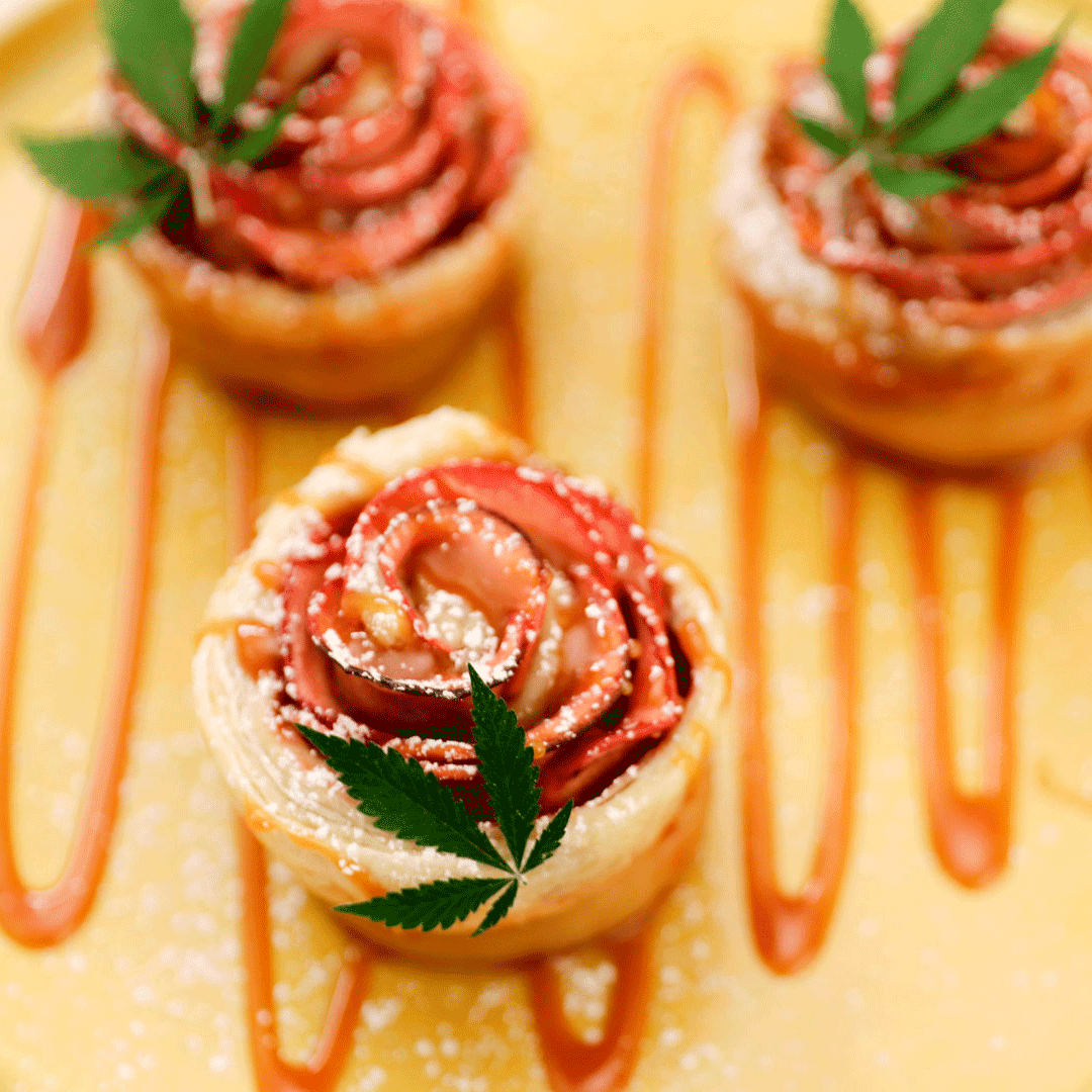 Canna-Caramel Apple Roses | Tastemade