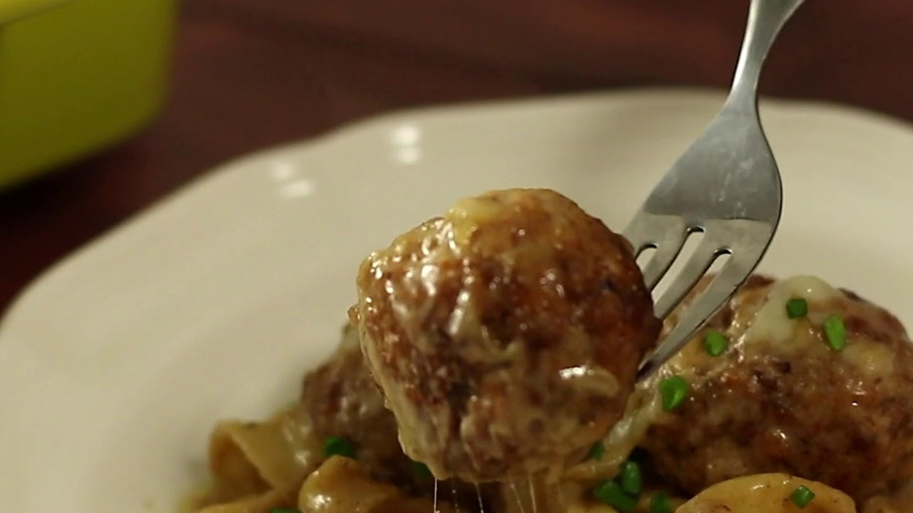 Cheesy Swedish Meatball Bake | Tastemade