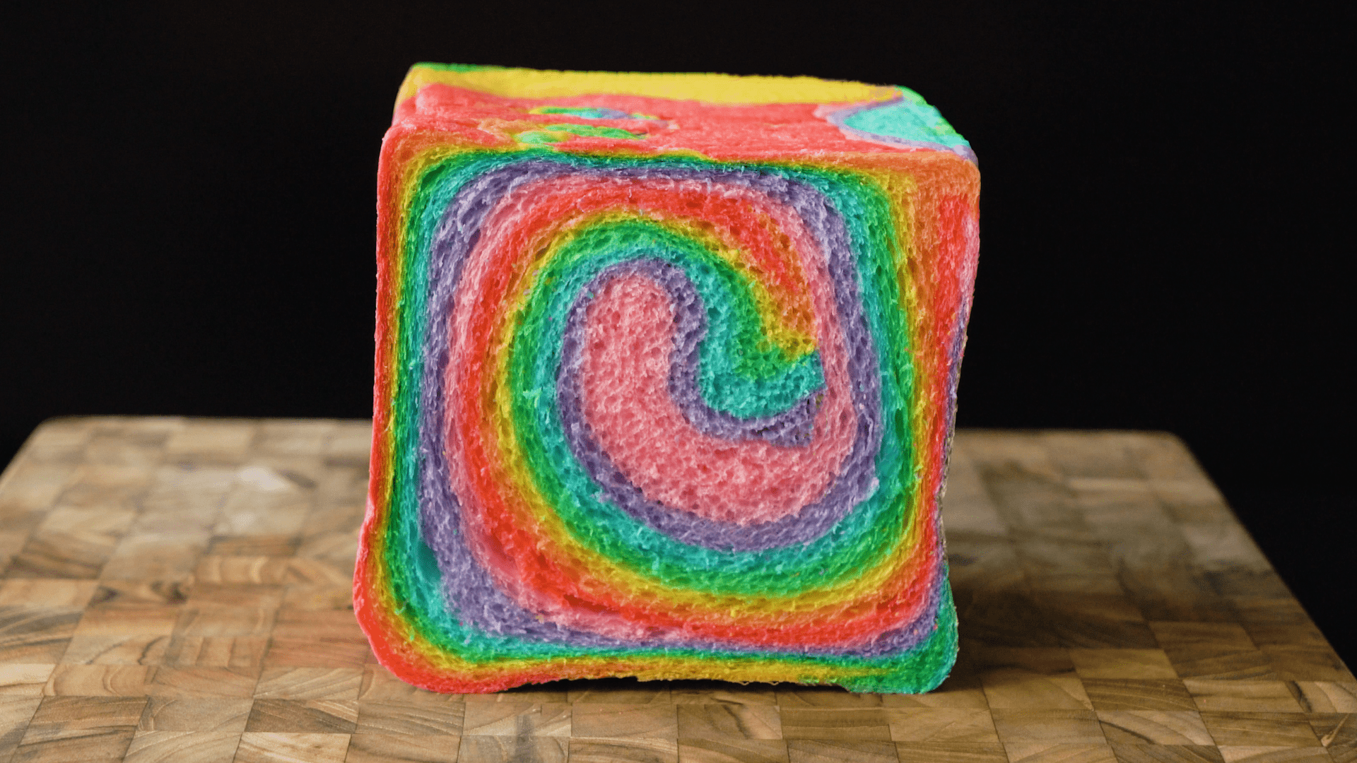 Rainbow Bread Loaf | Tastemade