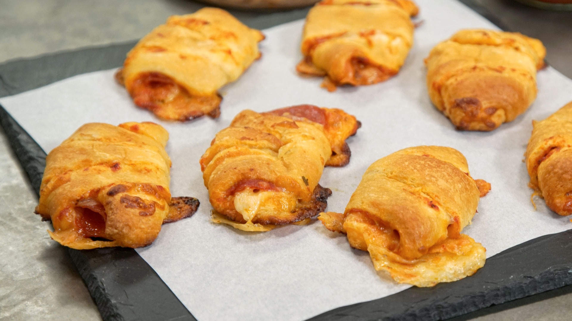 Croissant Pizza Rolls | Tastemade