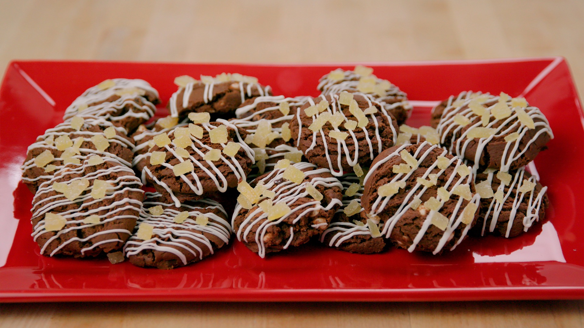 Triple Chocolate Ginger Cookies | Tastemade