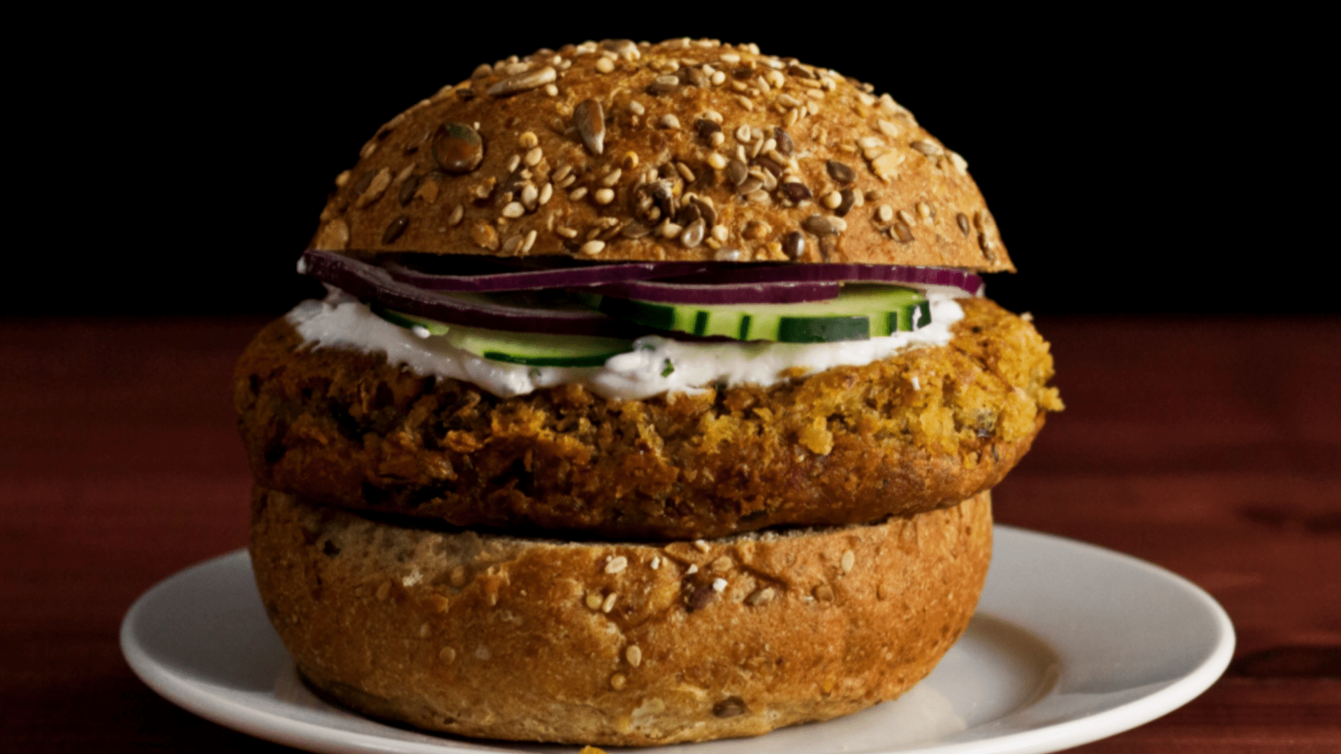 Falafel Burger | Tastemade