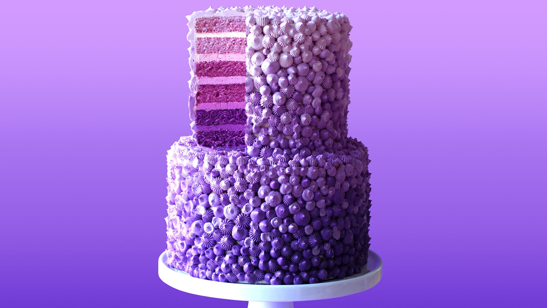 Purple Rain Cake | Tastemade