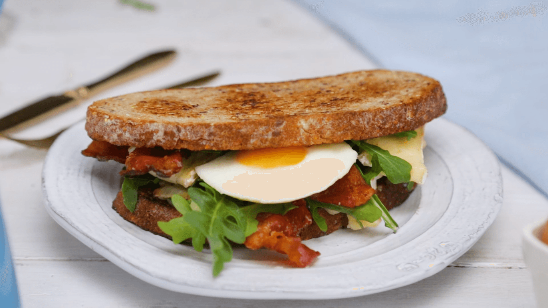 Maple Glazed Bacon & Brie Cheese Breakfast Sandwich | Tastemade