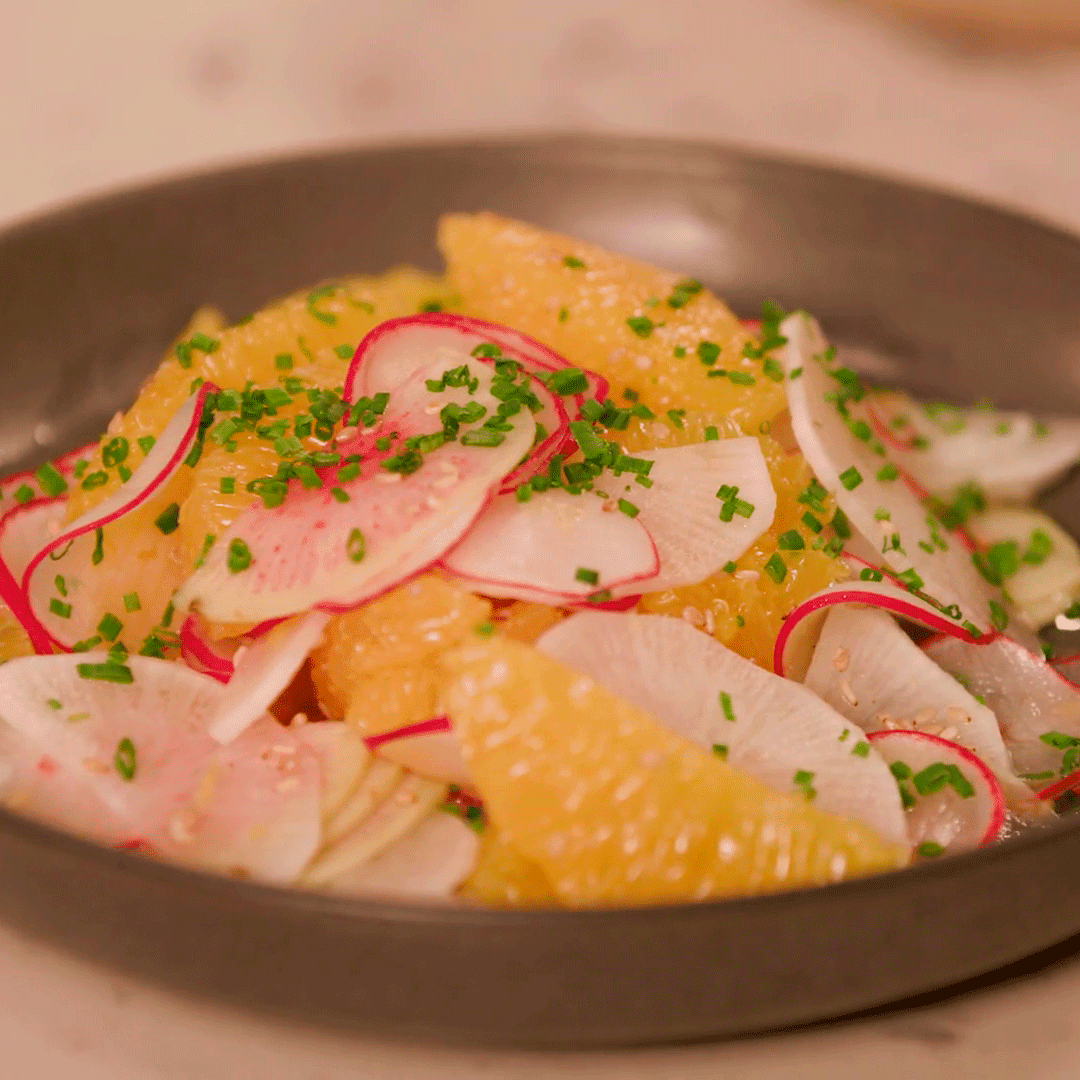 Radish Salad with Citrus Dressing | Tastemade