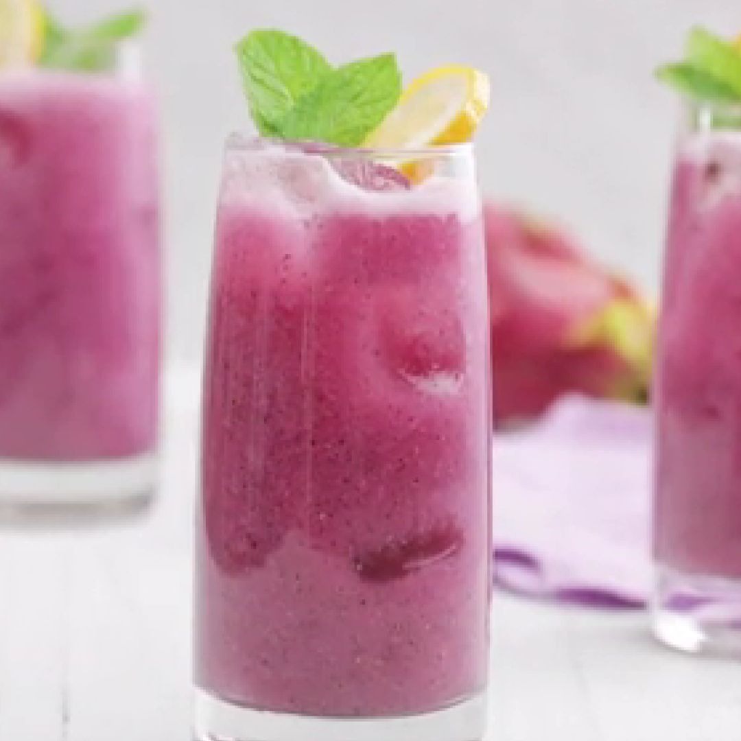 Dragon Fruit Lemonade | Tastemade