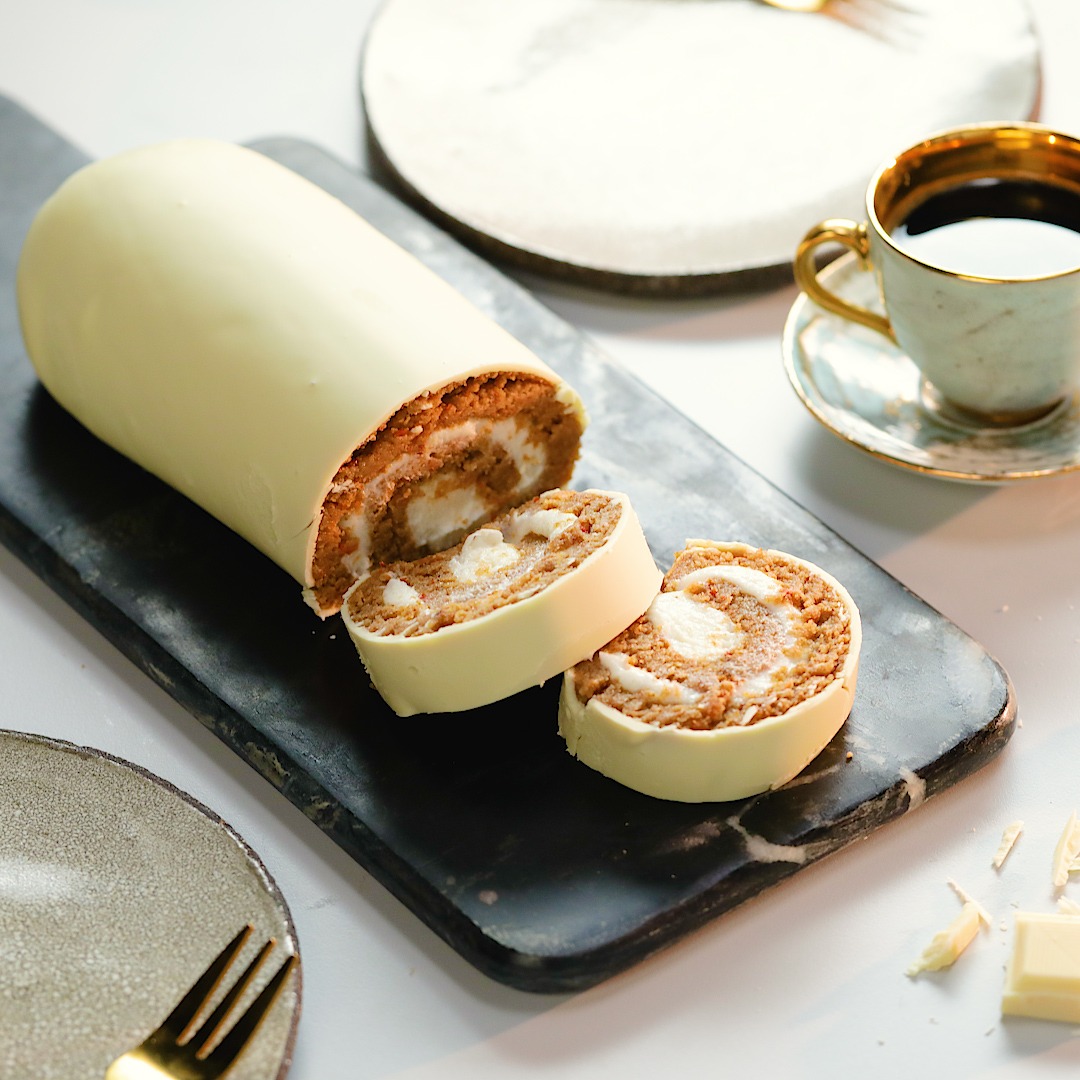 Carrot Cake Roll Cake Hack | Tastemade