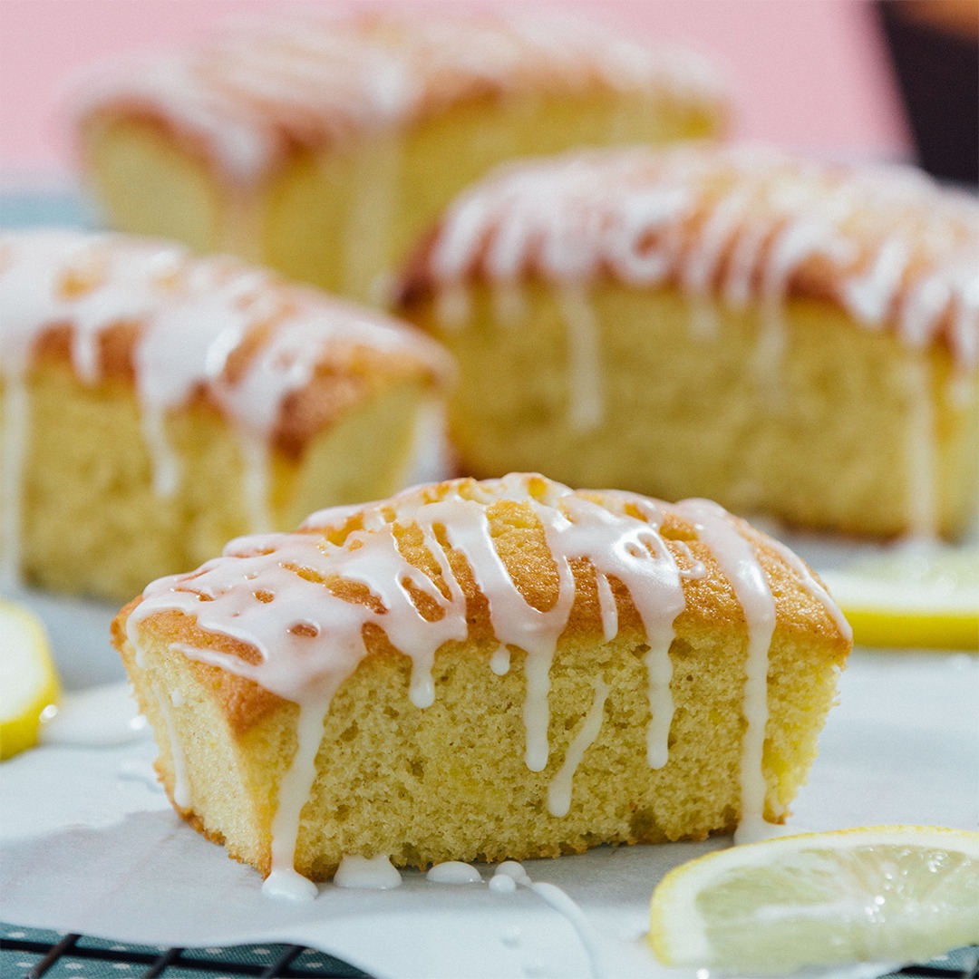 Lemon Drizzle Mini Cakes | Tastemade