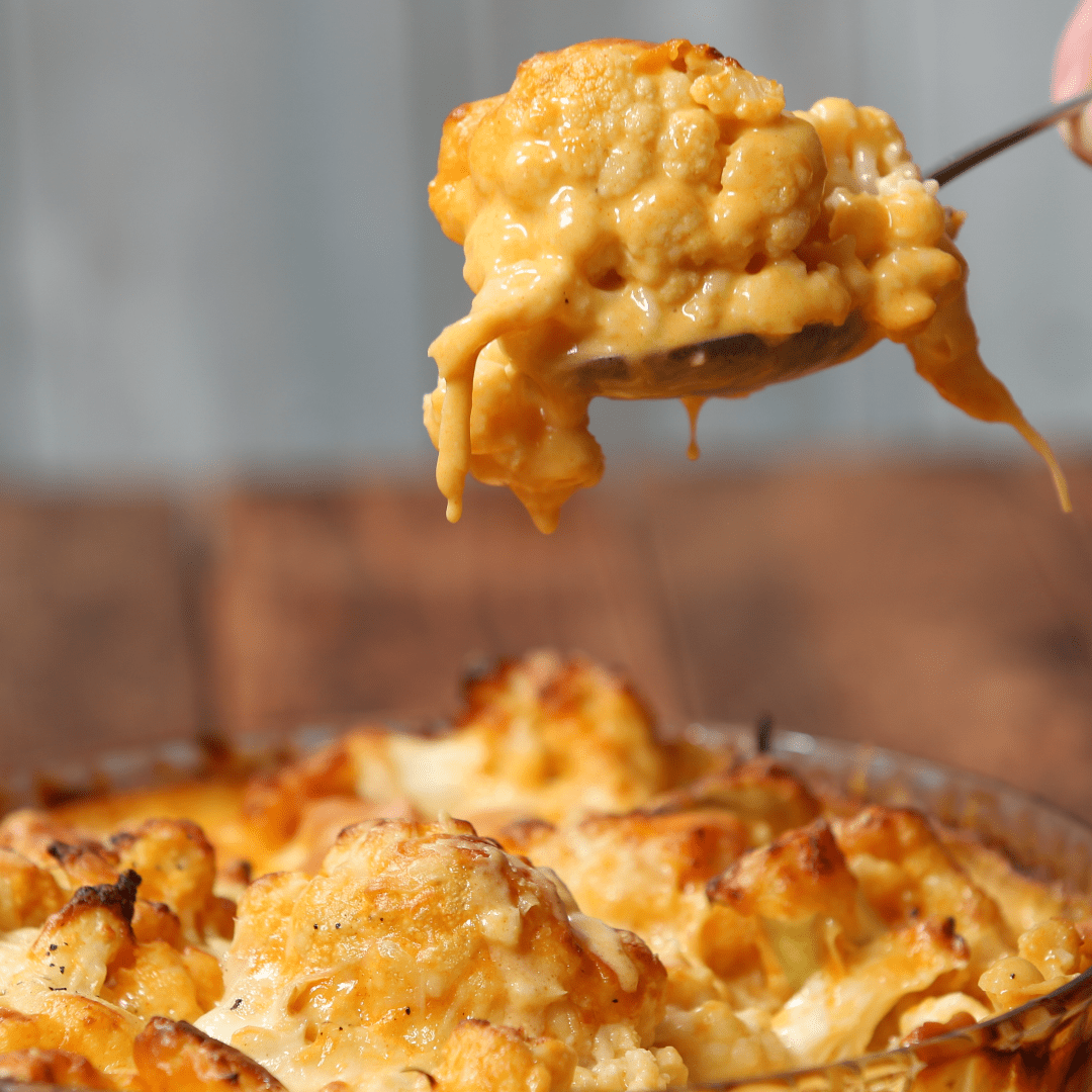 Three Cheese Cauliflower | Tastemade