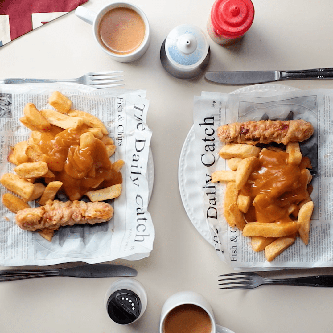 French Fries with Curry Sauce | Tastemade