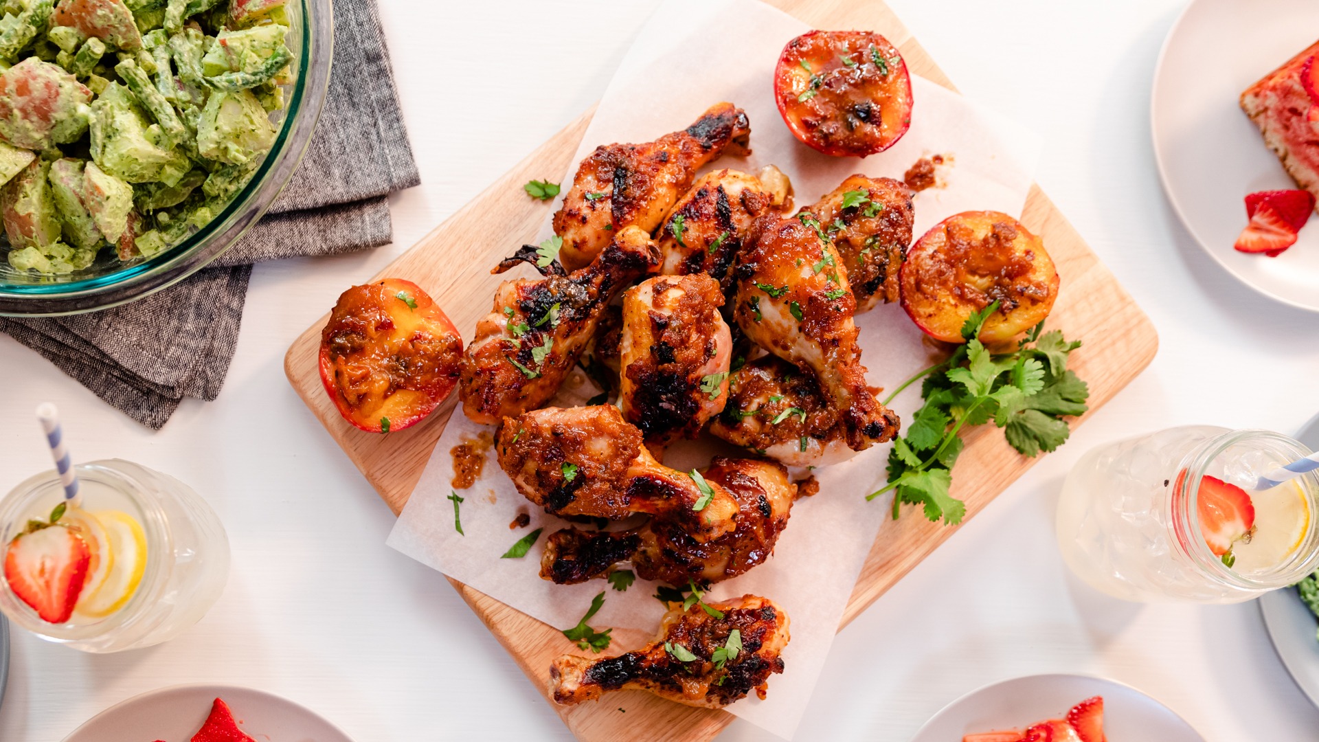 Peach & Chipotle Glazed Chicken | Tastemade