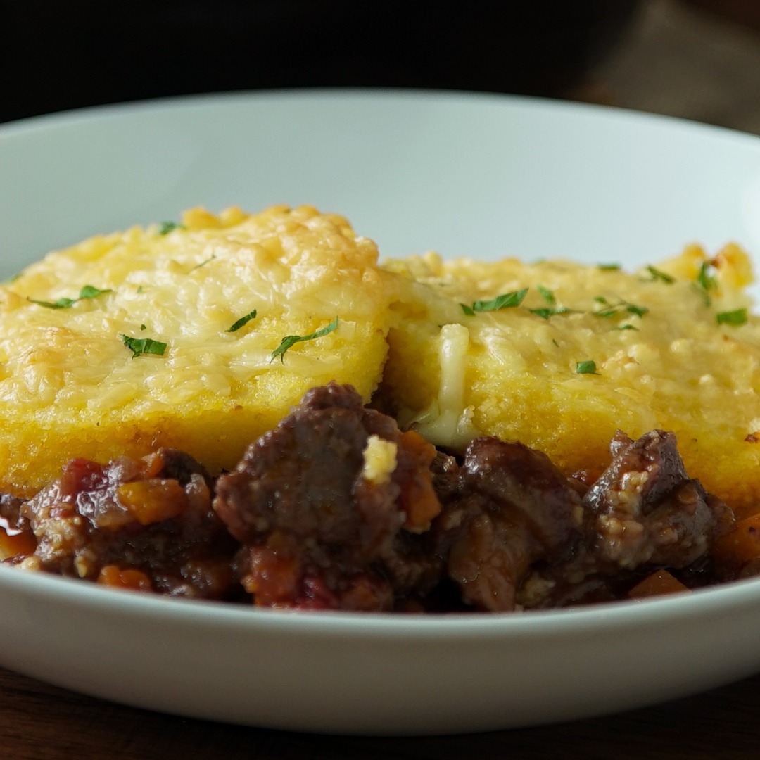 Beef Stew with Polenta | Tastemade