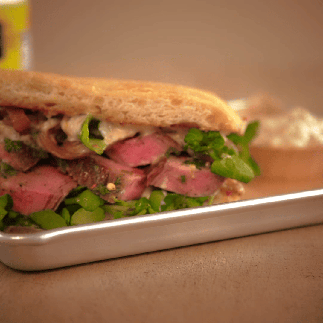 Ultimate Grilled Steak Sandwich | Tastemade
