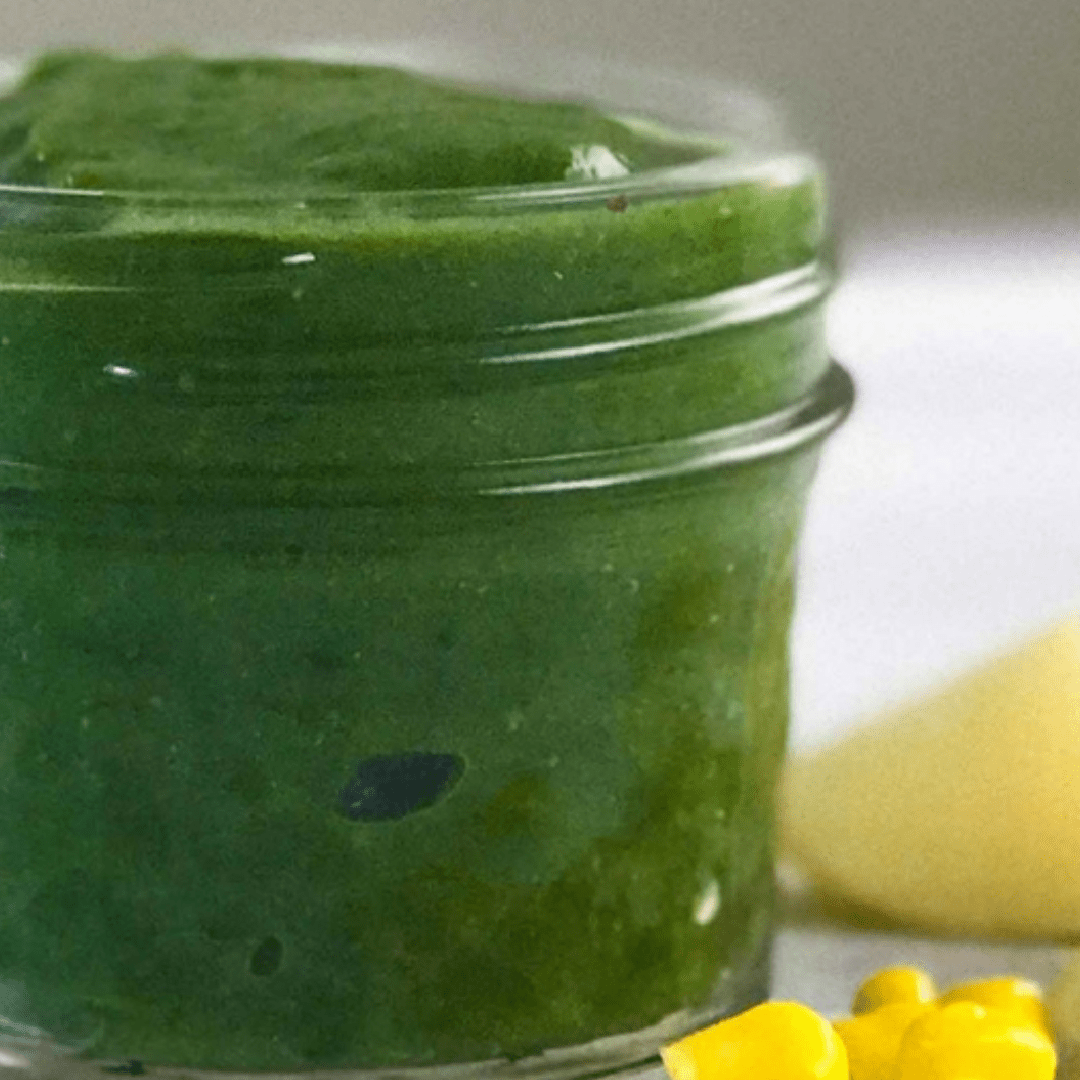 Spinach, Corn & Red Potatoes Baby Food | Tastemade