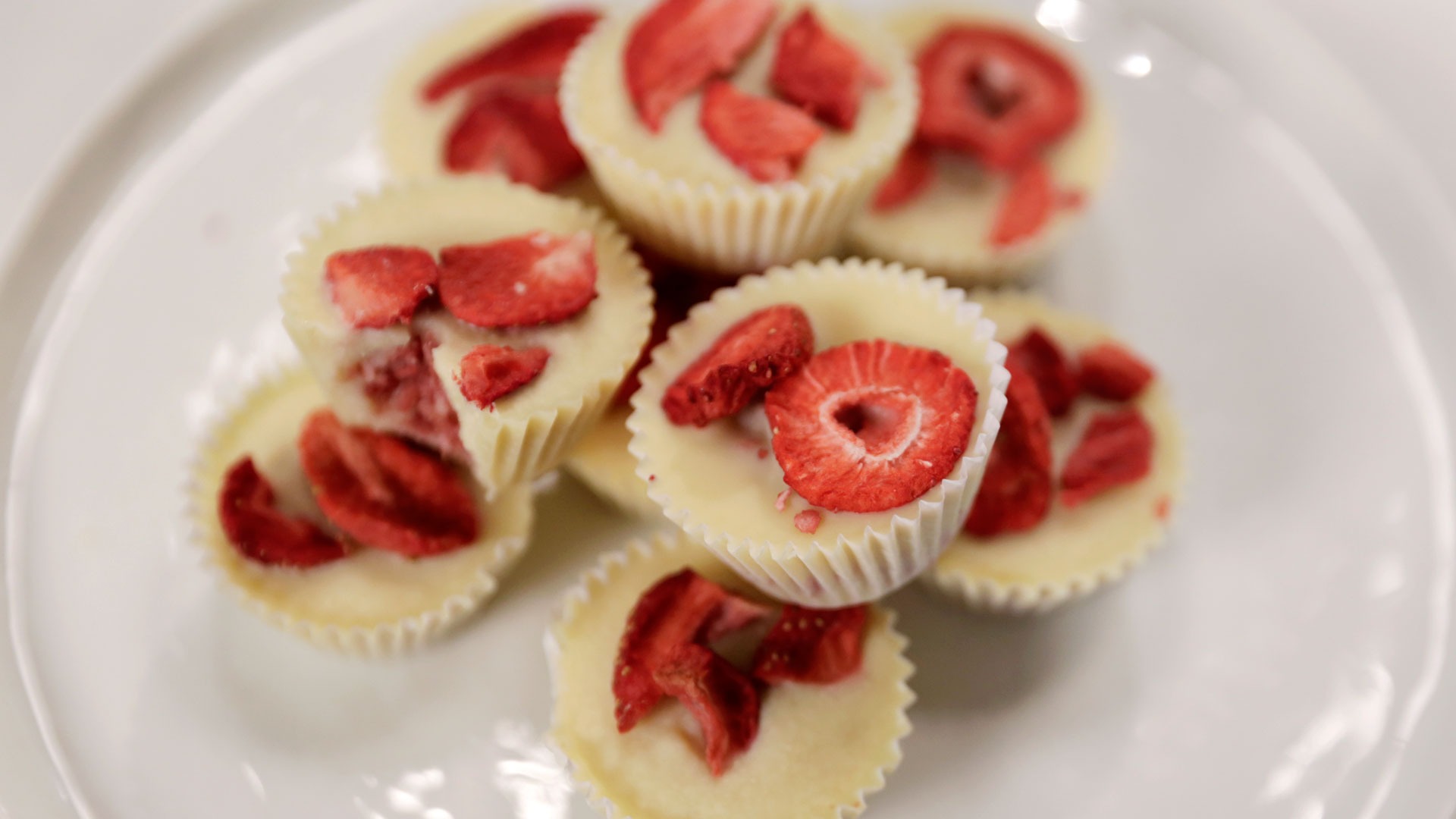 Strawberry Coconut Candies | Tastemade