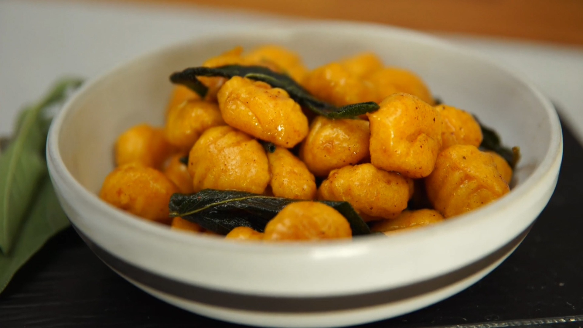 Sweet Potato Ravioli with Maple, Brown Butter and Sage | Tastemade