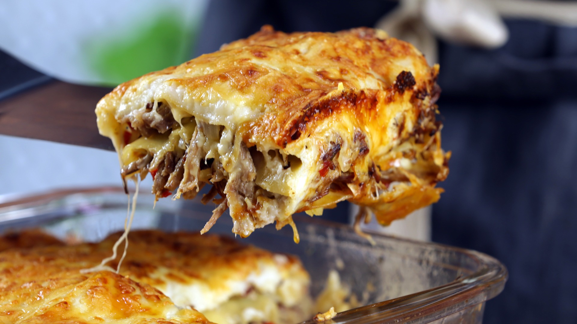 Pulled Pork Lasagna | Tastemade