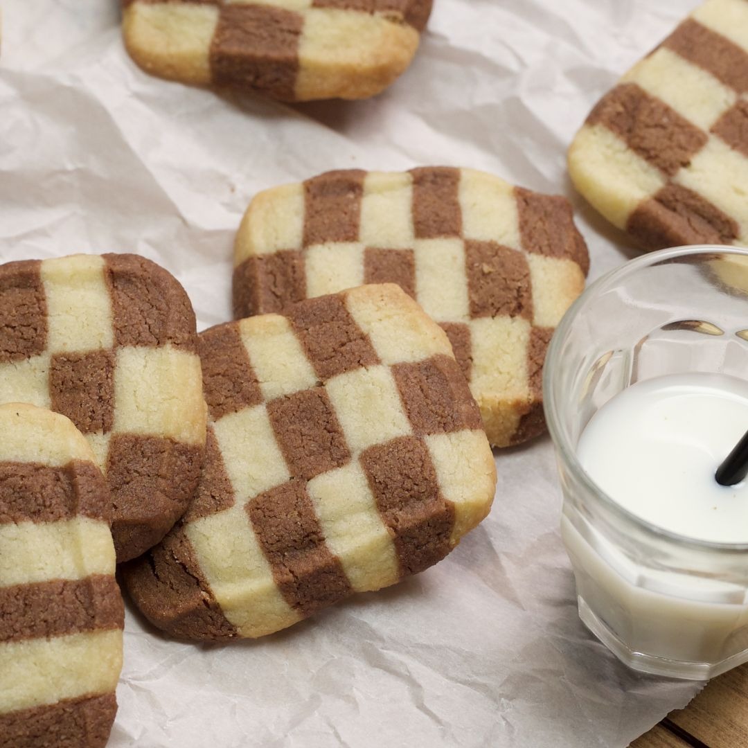 Checkerboard cookies | Tastemade