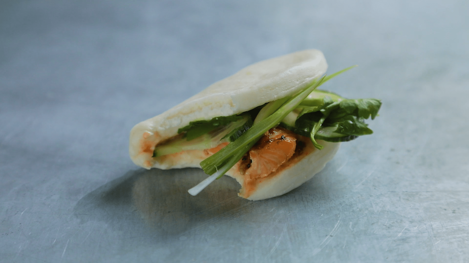 Teriyaki Salmon Bao Buns | Tastemade