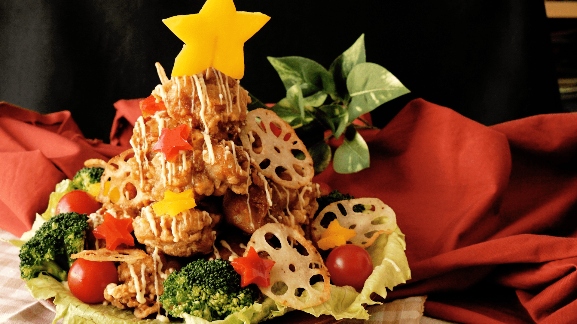 Christmas Fried Chicken Tower | Tastemade