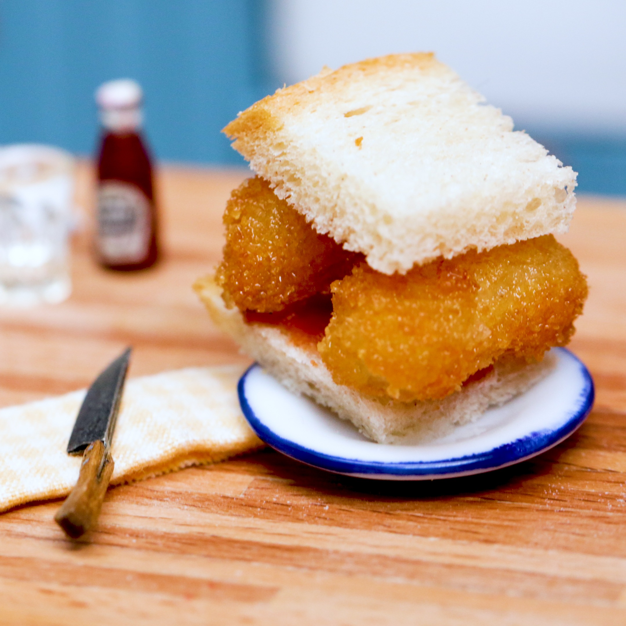 Tiny Fish Finger Sandwich | Tastemade