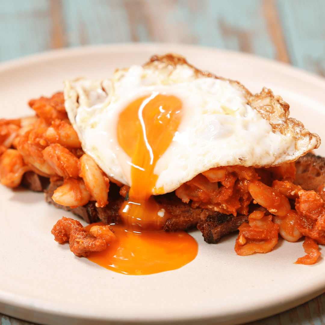 Chorizo Beans on Toast | Tastemade