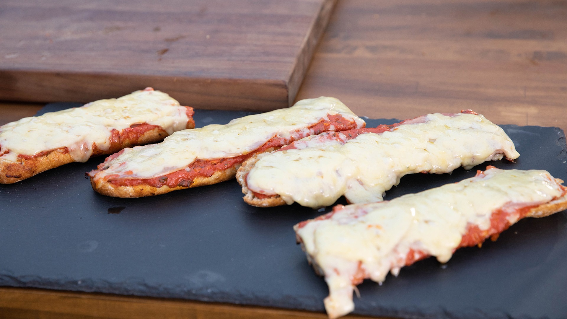 French Bread, Comte, Ham and Tomato Pizza | Tastemade