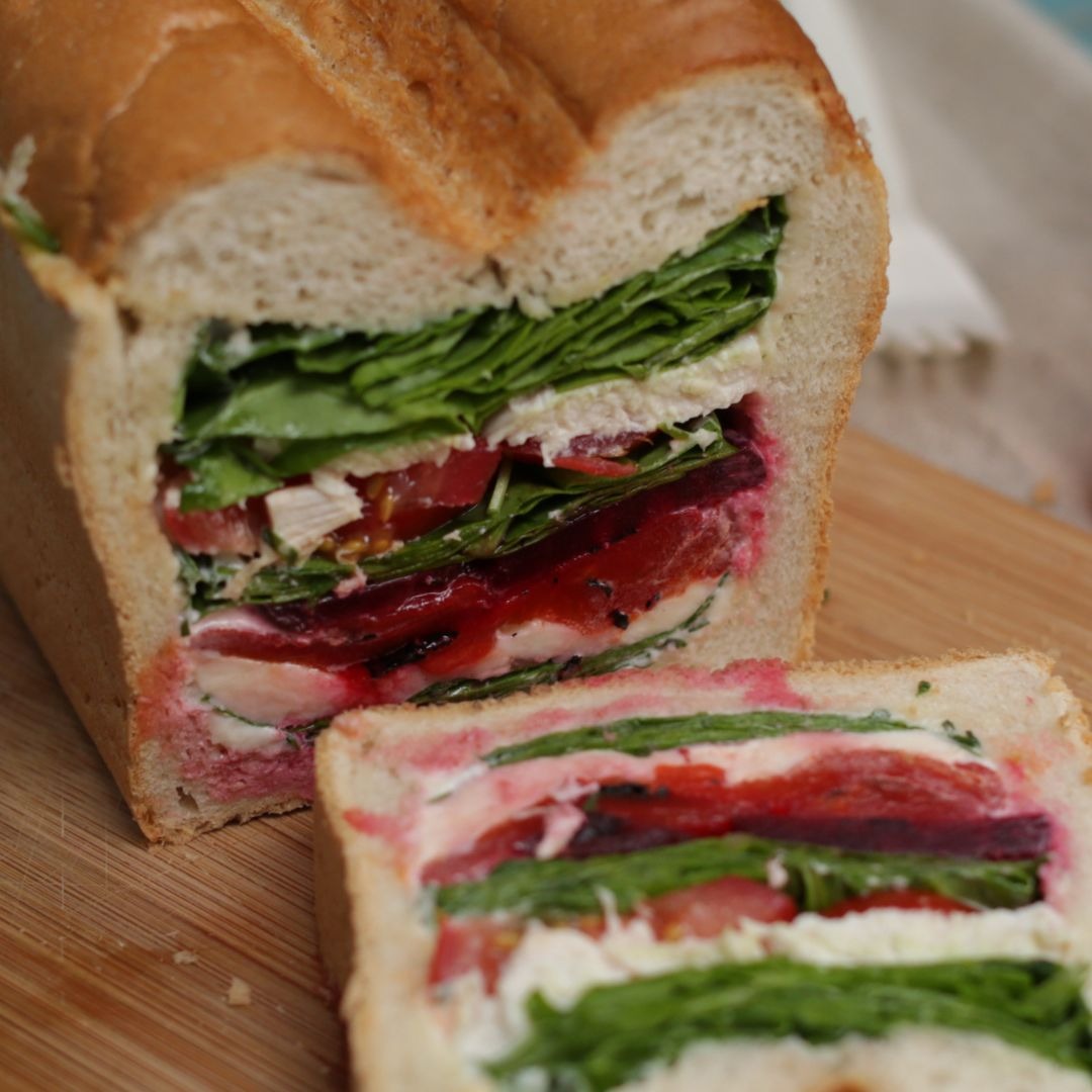 Layered Picnic Loaf | Tastemade