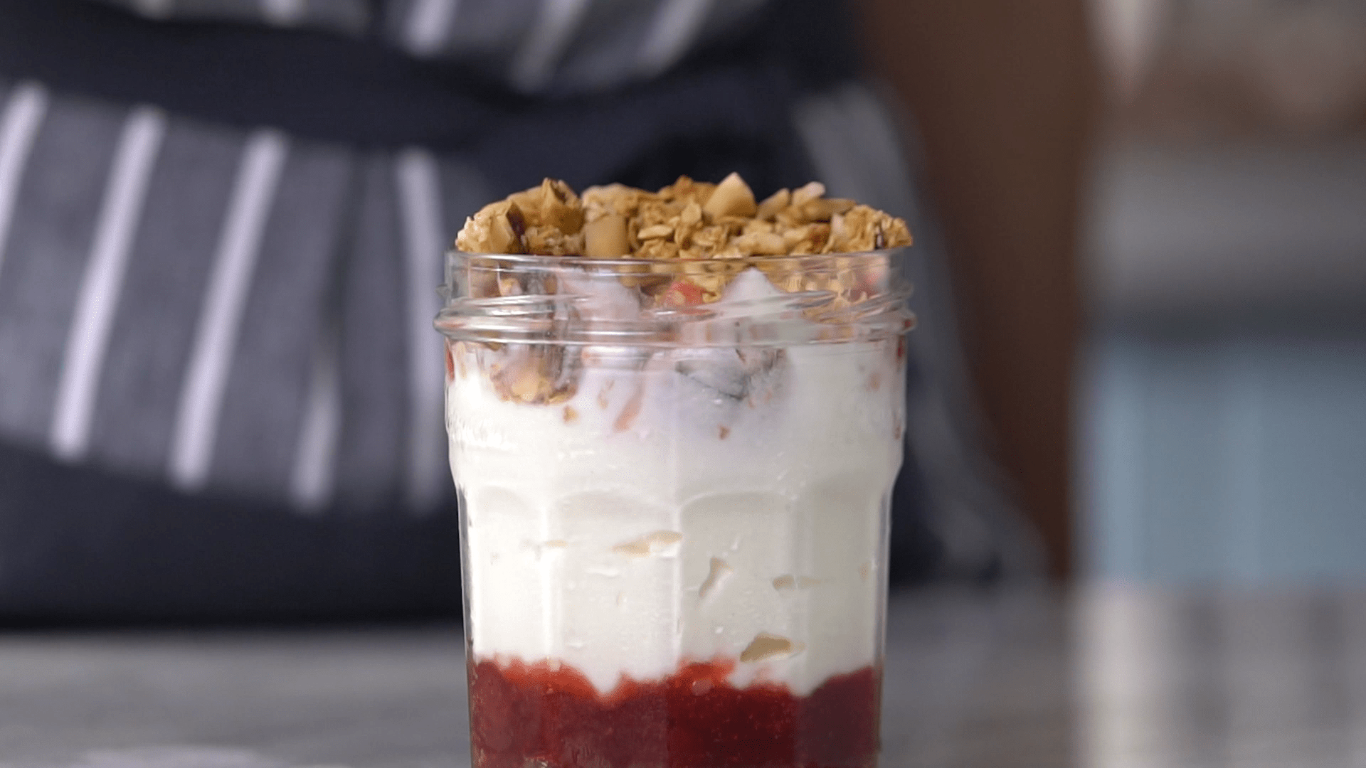 Yogurt and Strawberry Verrine | Tastemade