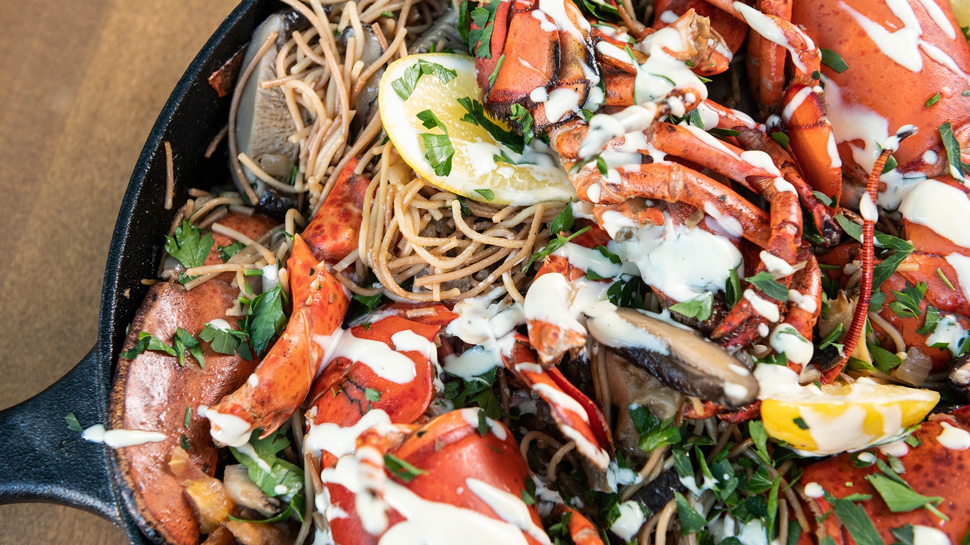 Lobster and Mushroom Fideos | Tastemade
