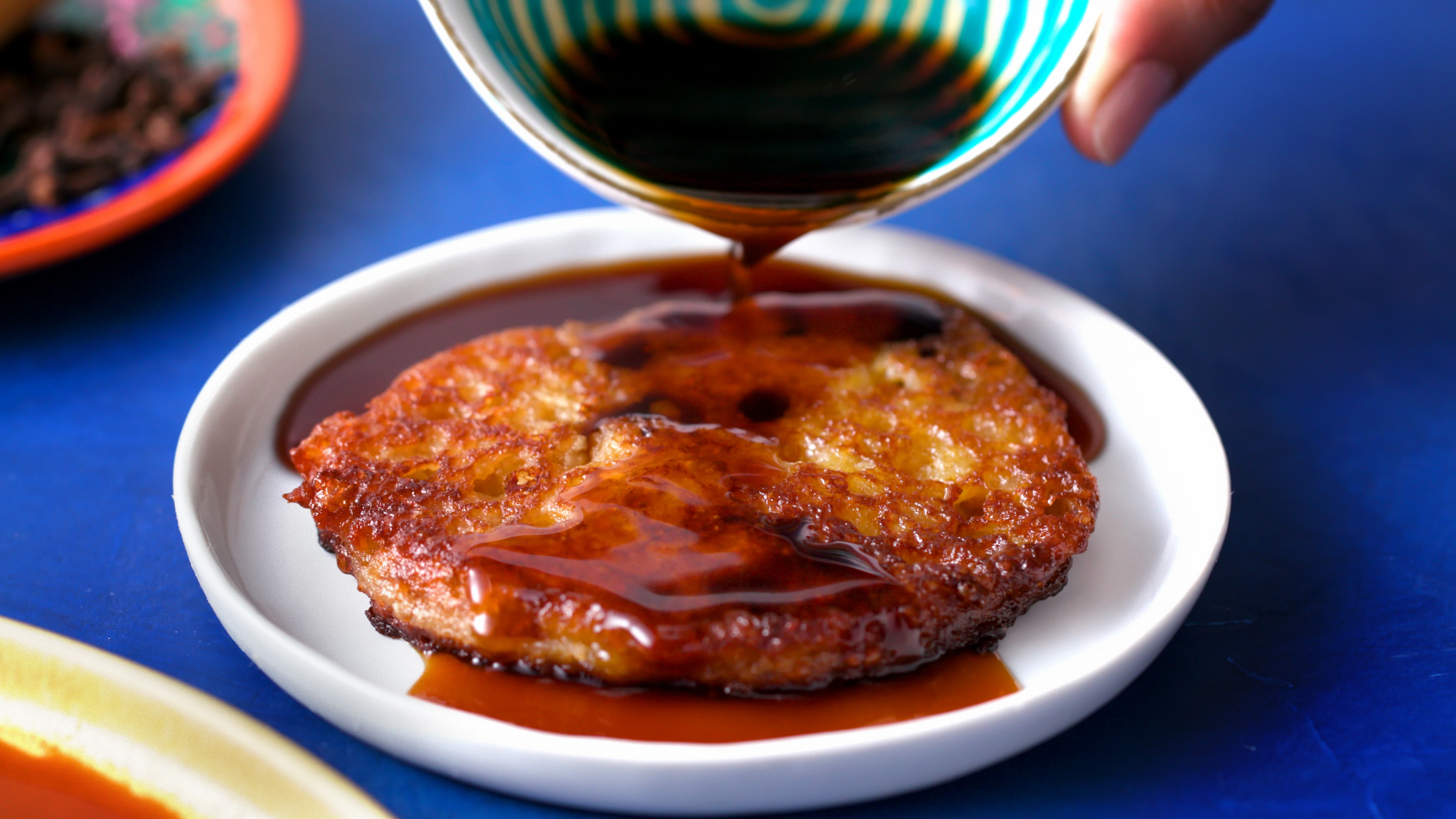Salvadoran Yucca Fritters with Panela Syrup | Tastemade