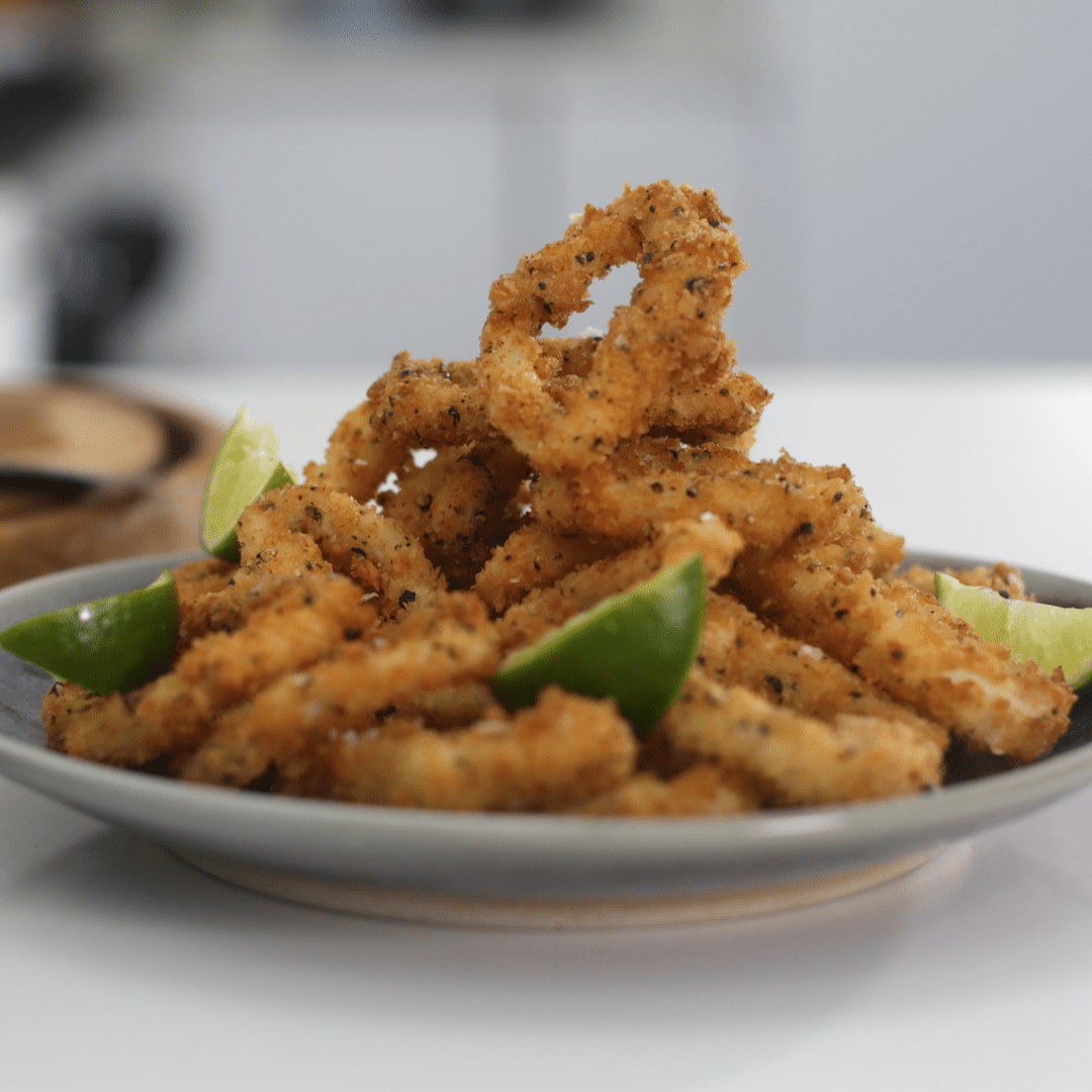 Salt And Pepper Calamari | Tastemade