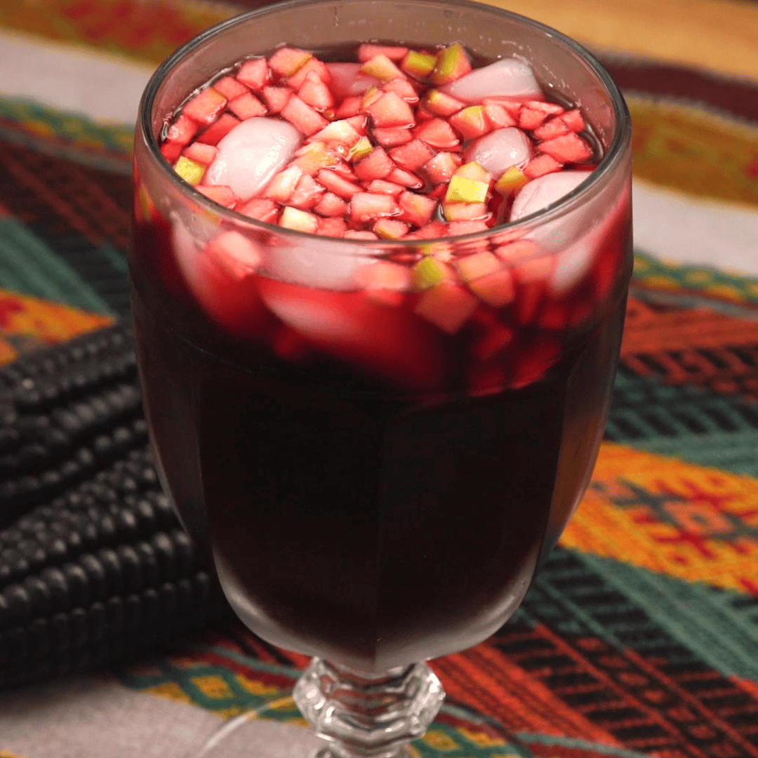 Chicha Morada with Fresh Apple Garnish | Tastemade