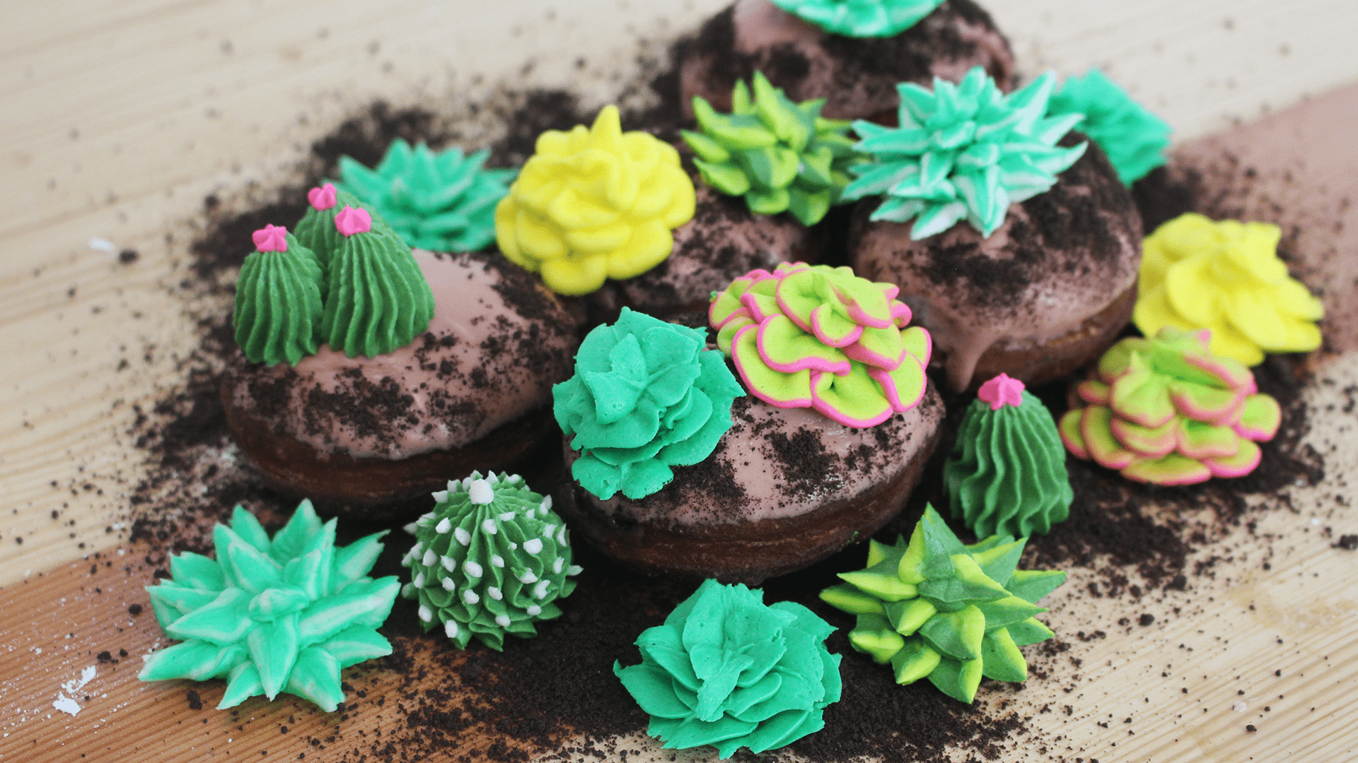 Succulent Doughnuts | Tastemade