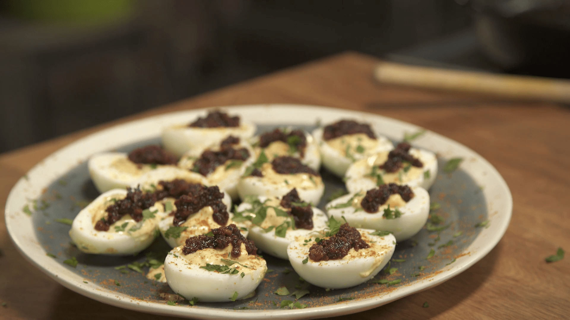 Chorizo Deviled Eggs | Tastemade
